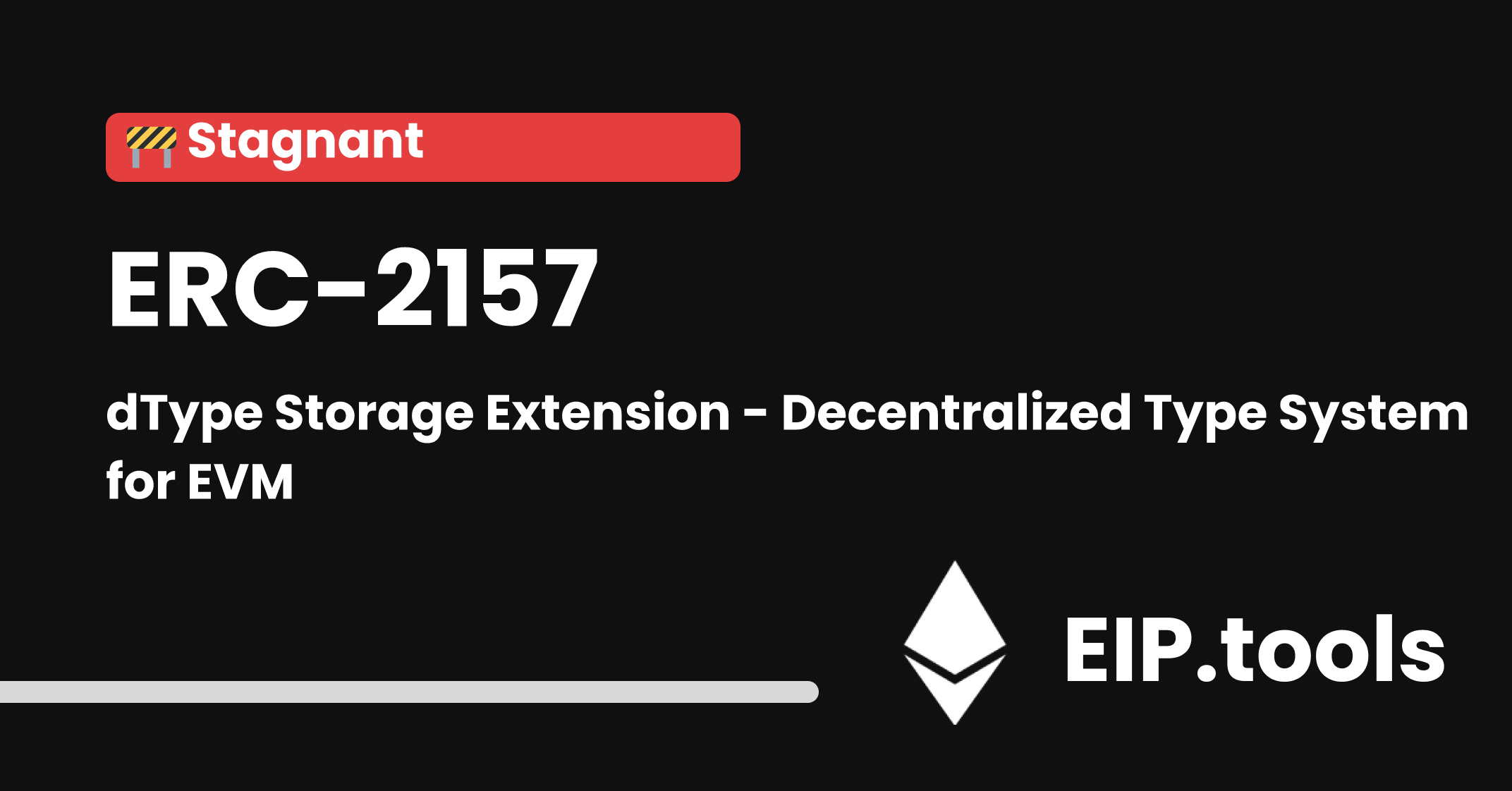 ERC-2157: dType Storage Extension - Decentralized Type System for EVM ...