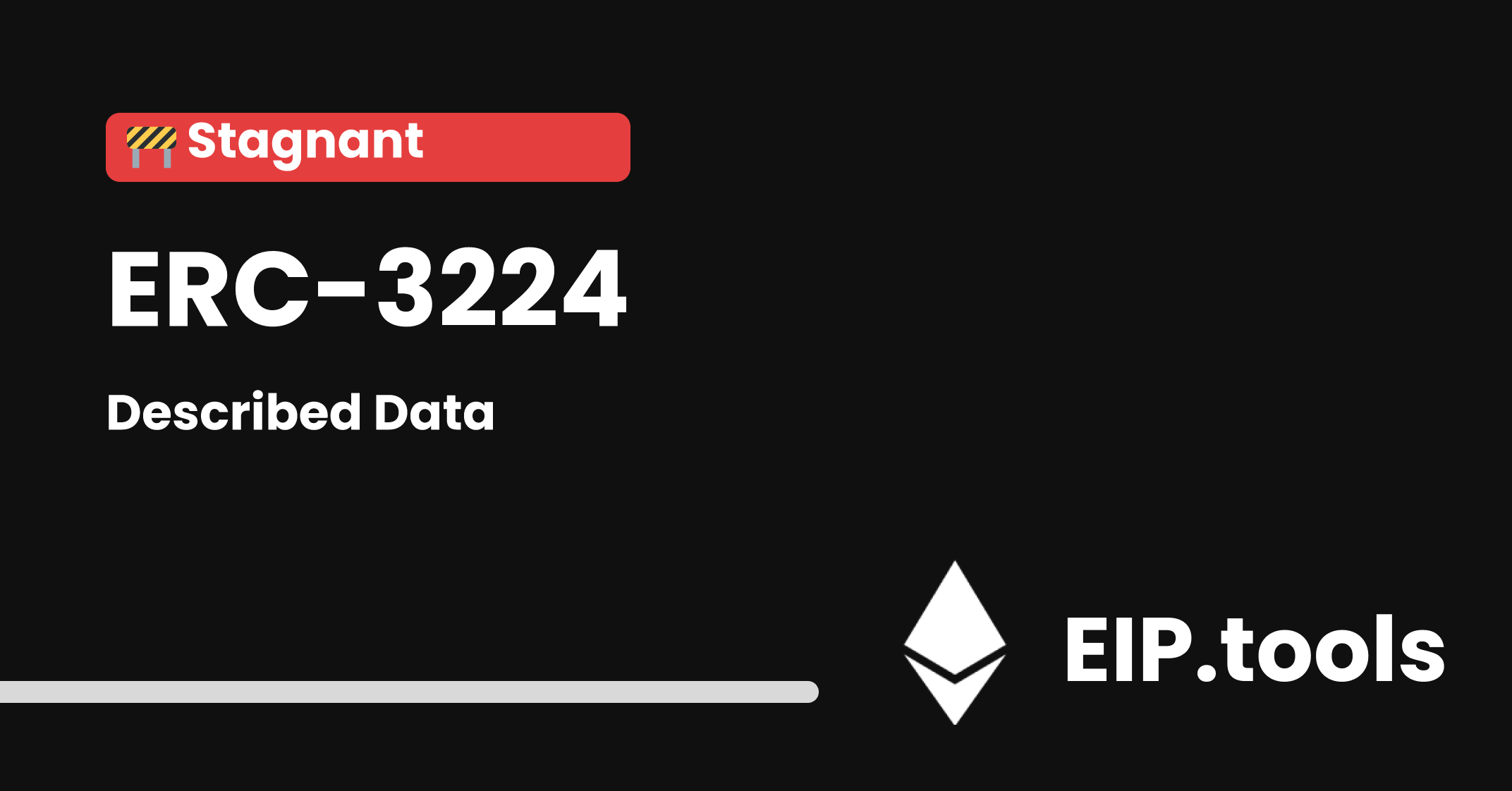 ERC-3224: Described Data | EIP.tools