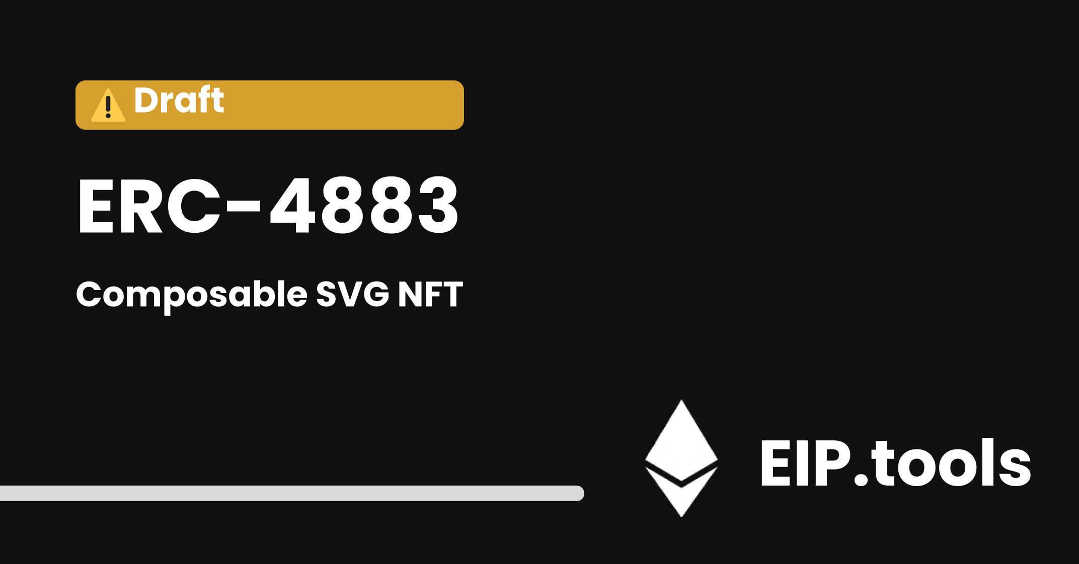 ERC-4883: Composable SVG NFT | EIP.tools