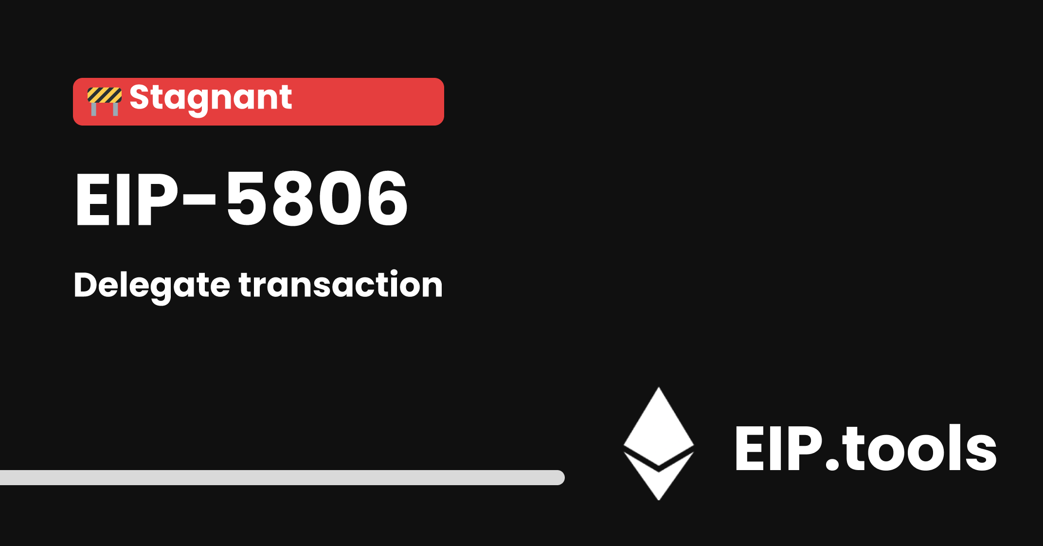EIP-5806: Delegate transaction | EIP.tools