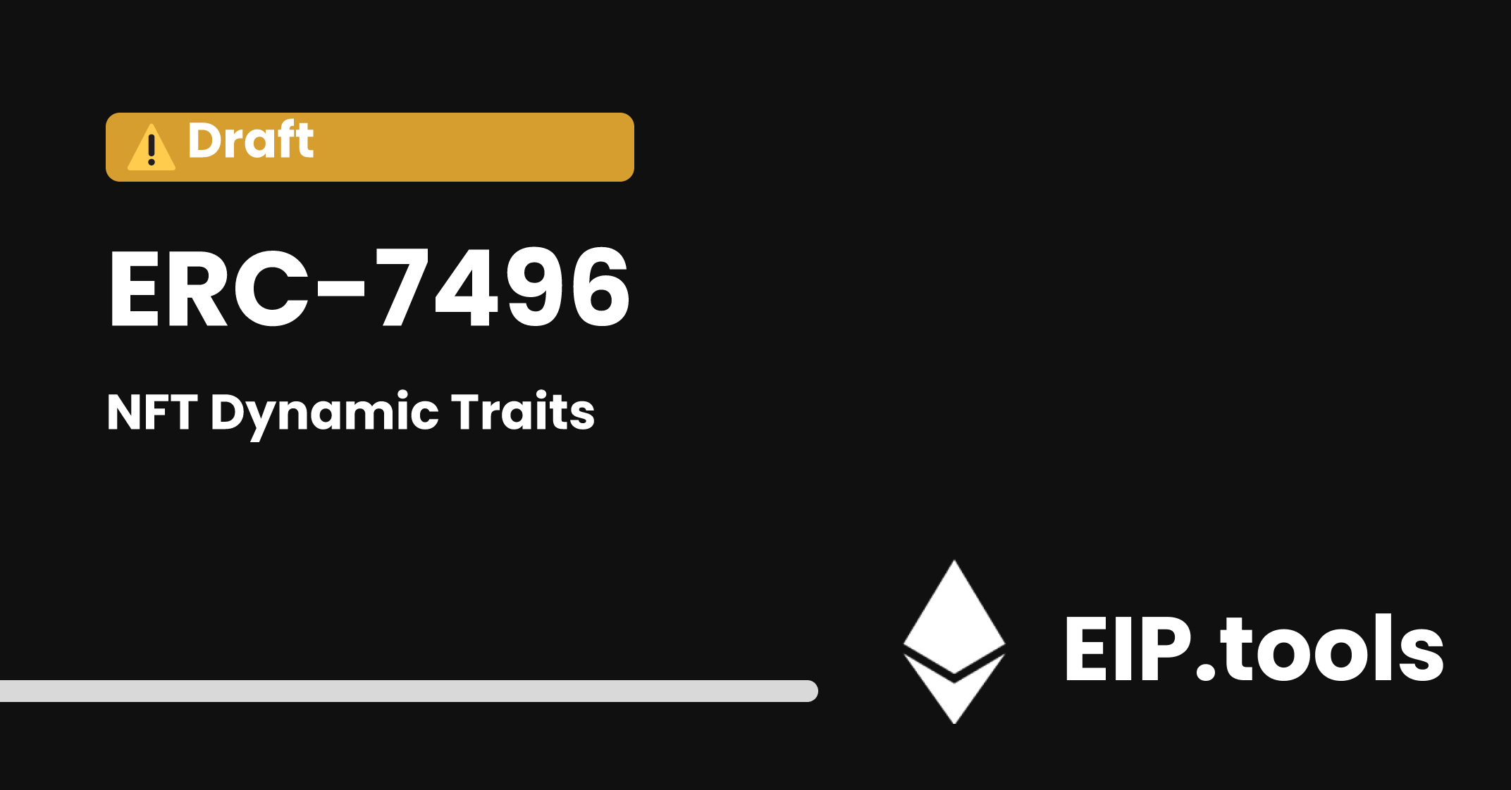 ERC-7496: NFT Dynamic Traits | EIP.tools