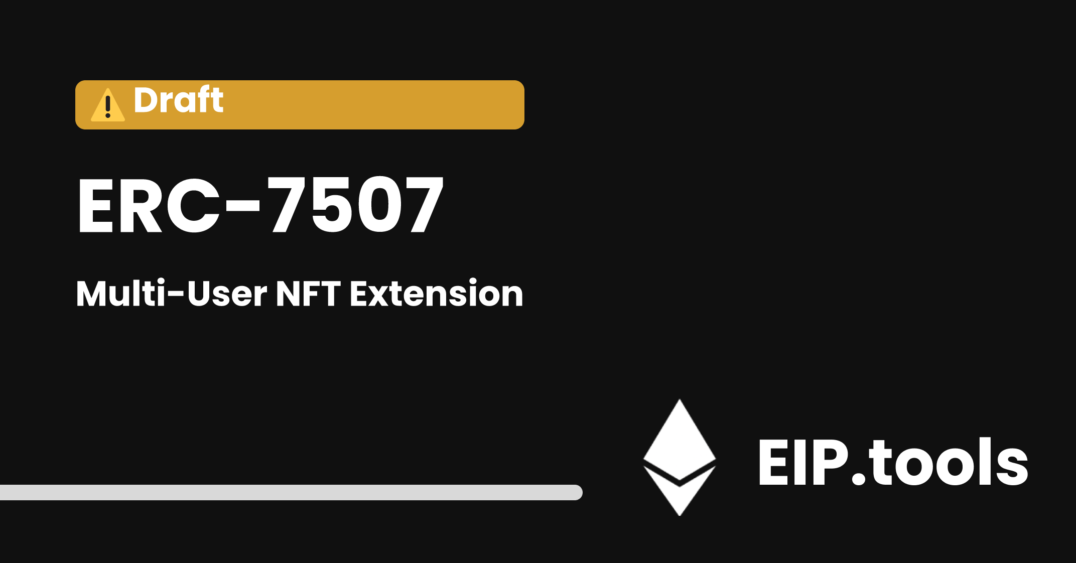 ERC-7507: Multi-User NFT Extension | EIP.tools